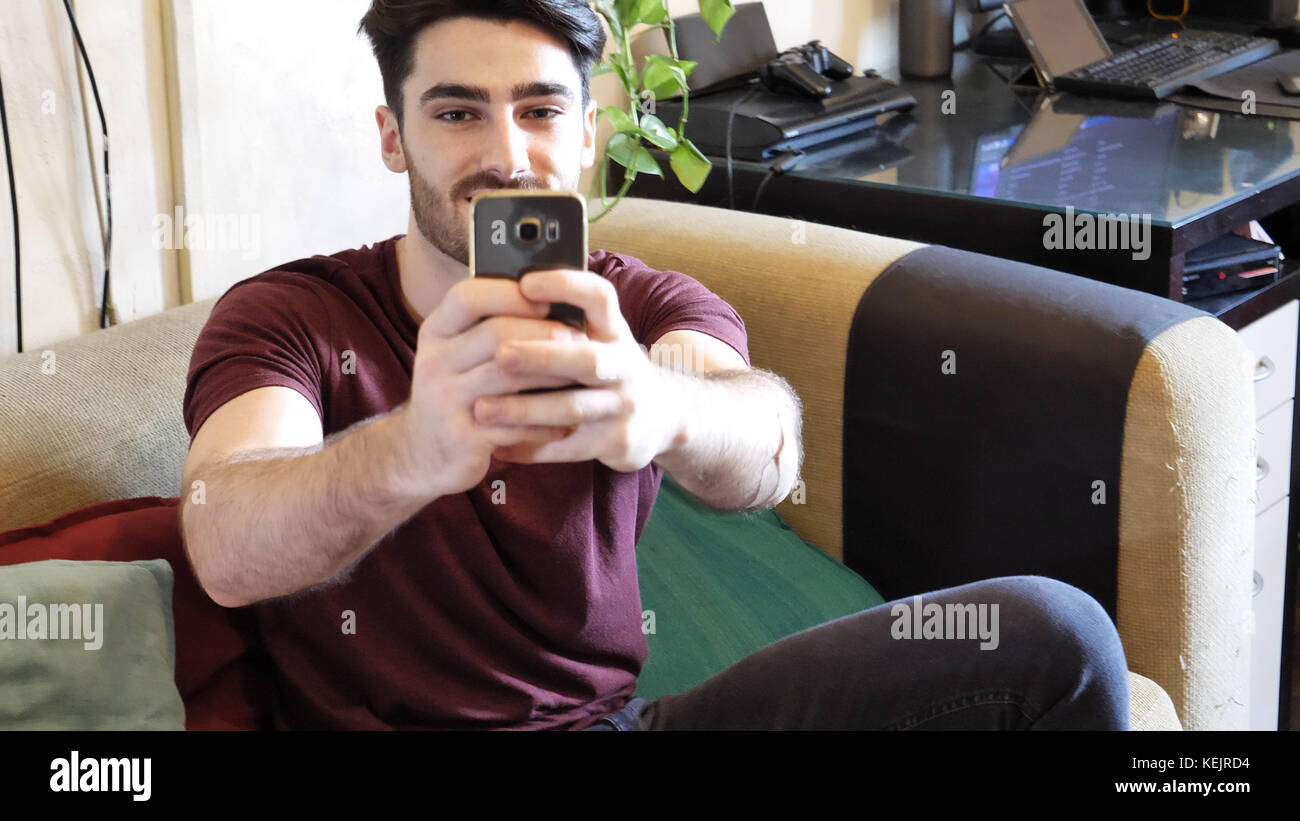 Seen from behind man photographed hi-res stock photography and images ...