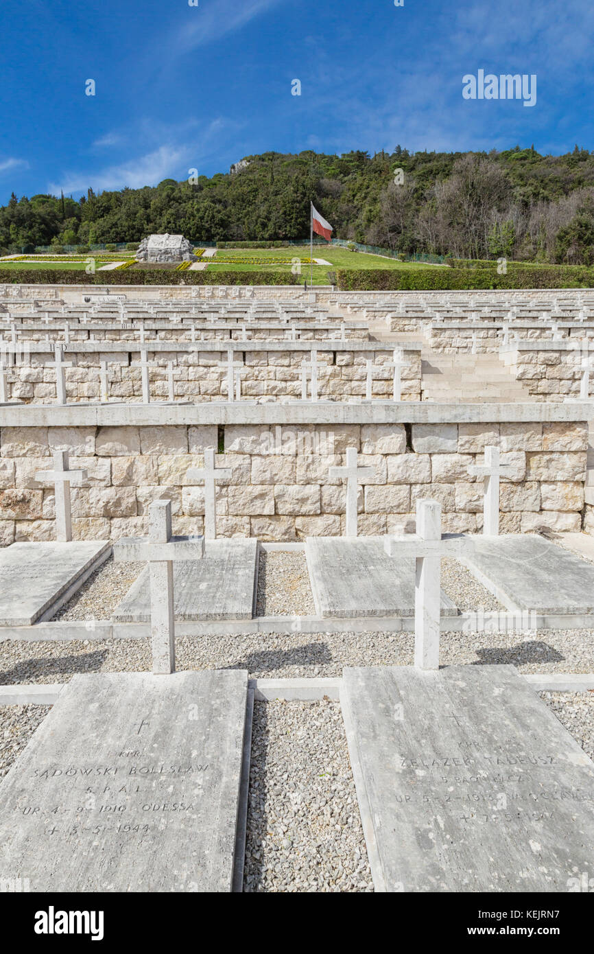 Polish military cemetery of montecassino hi-res stock photography and ...