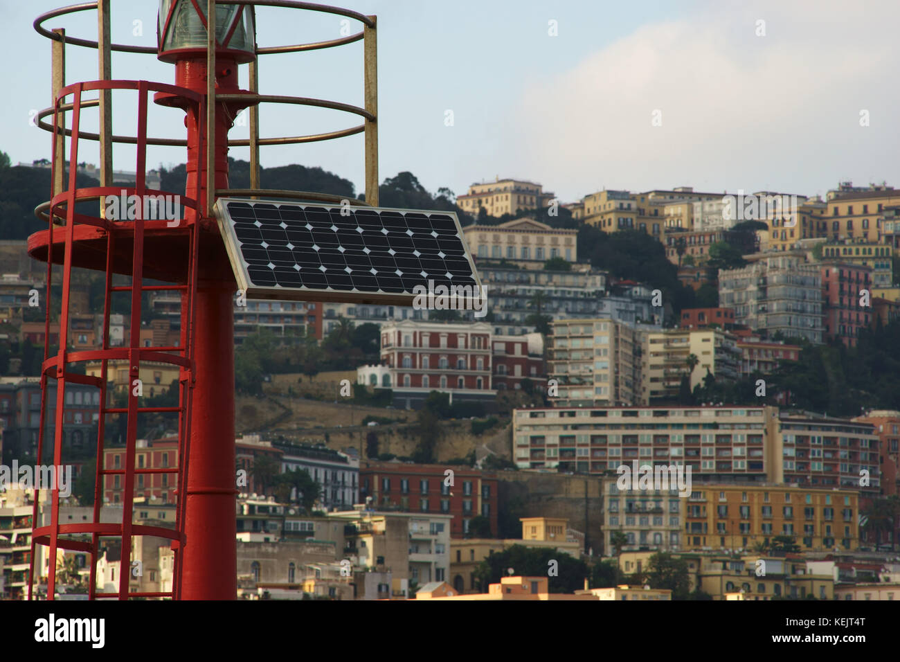Landscape of naples, Italy Stock Photo - Alamy