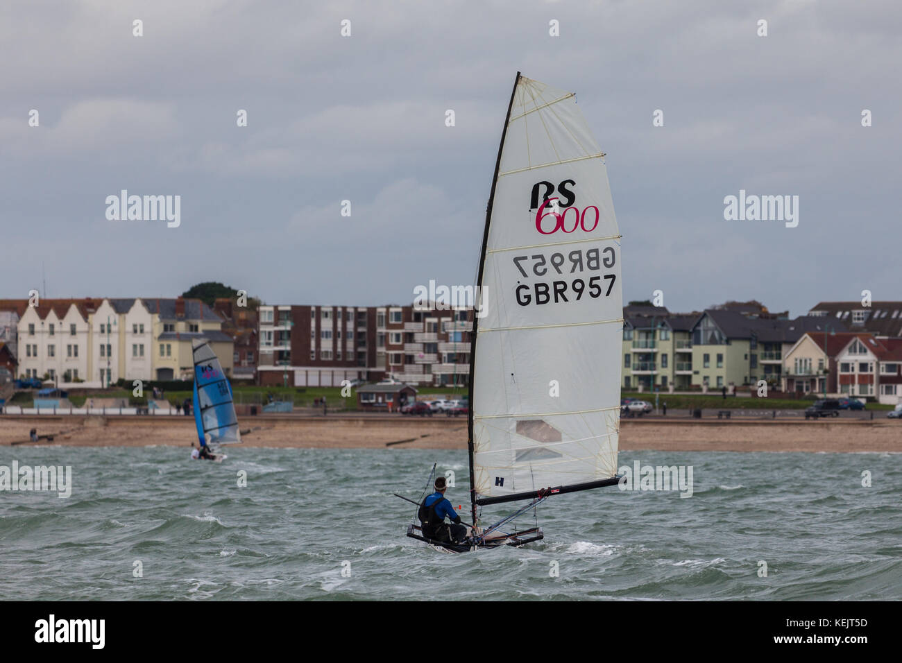 Rs600 dinghy sailing Stock Photo - Alamy