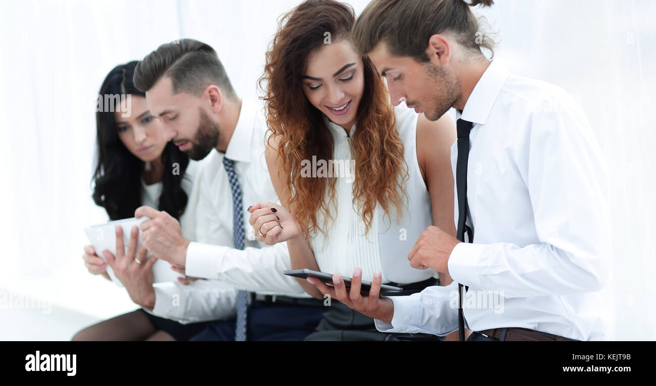 connection corporate digital devices Stock Photo - Alamy
