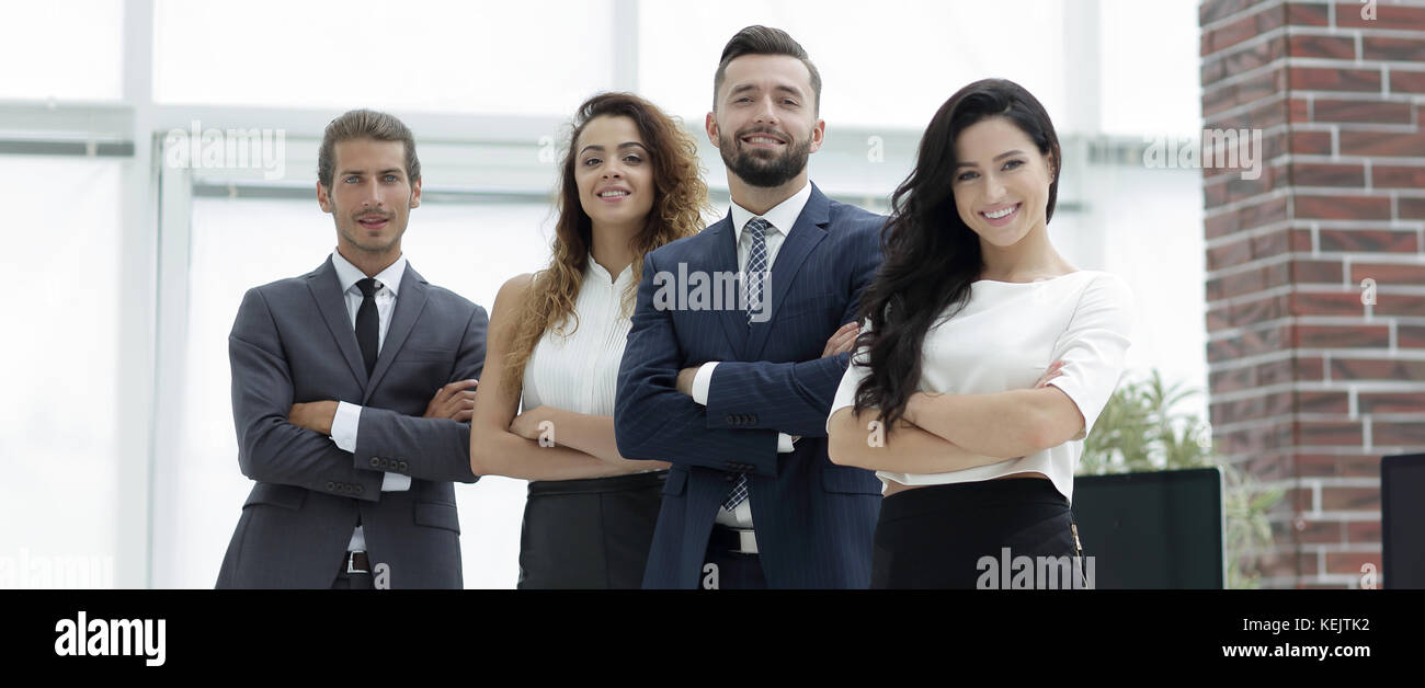 business team on office background Stock Photo - Alamy