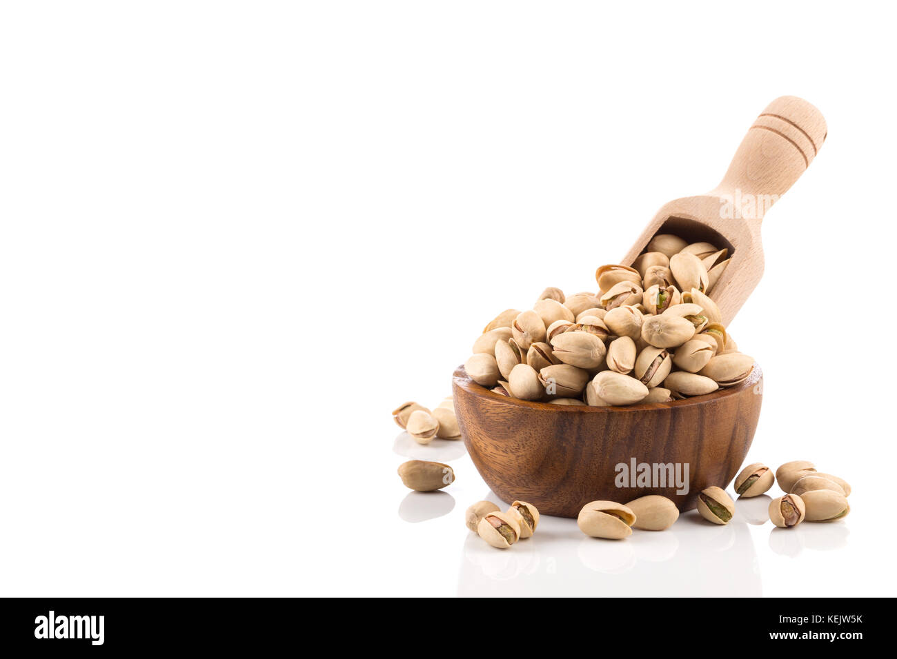 pistachio nut close up on white background isolated Stock Photo - Alamy