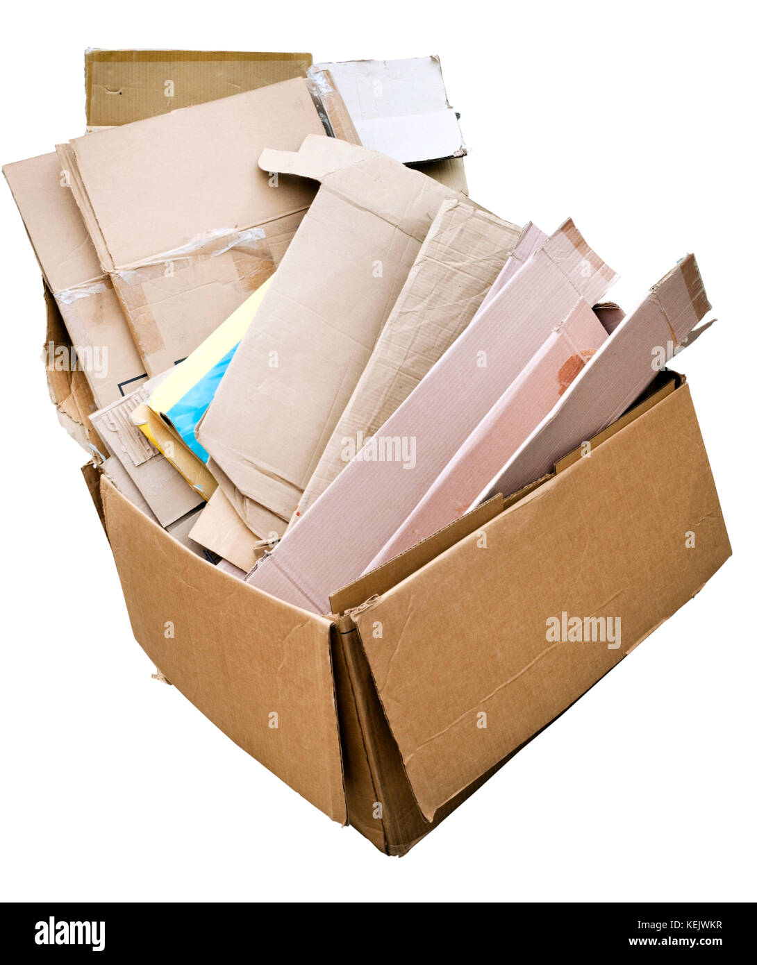 Carton Box Pile For Recycling High Resolution Stock Photography and ...