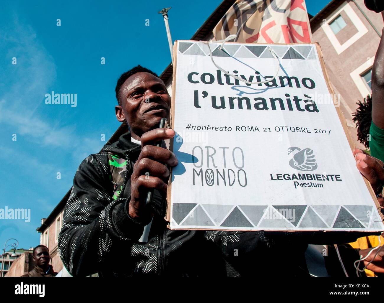 Rome, Italy. 21st Oct, 2017. Demonstration for equality against all ...