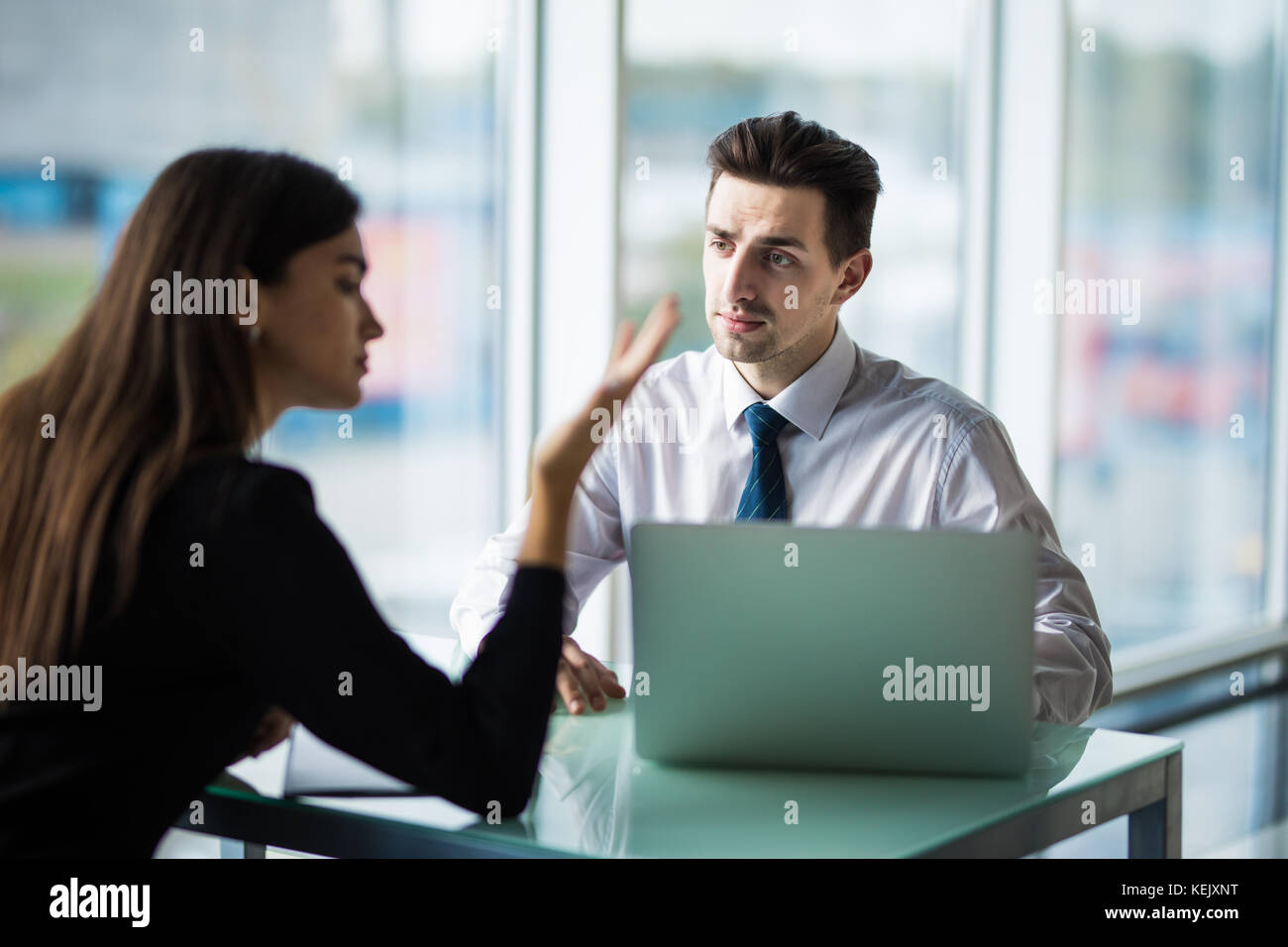 Modern team working at the office. Business team Stock Photo - Alamy