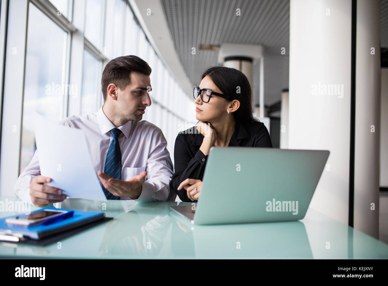 Modern Team Working At The Office Business Team Stock Photo Alamy