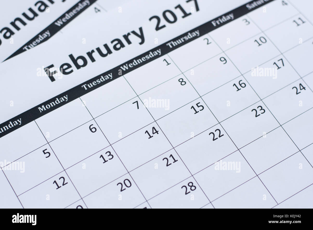 calendar page background Stock Photo - Alamy