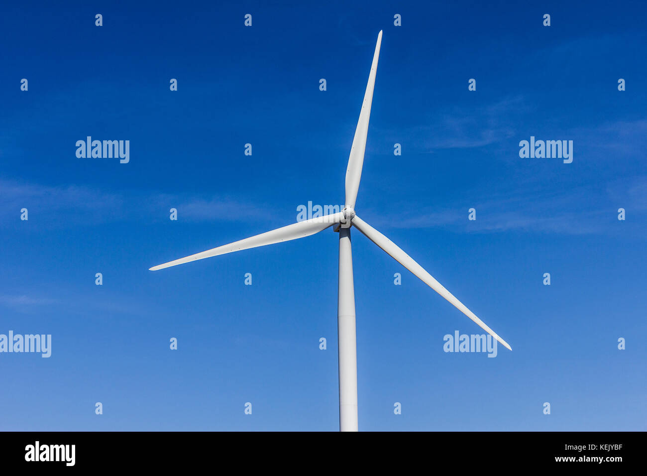 Wind Farm in Central Indiana. Wind and Solar Green Energy areas are ...