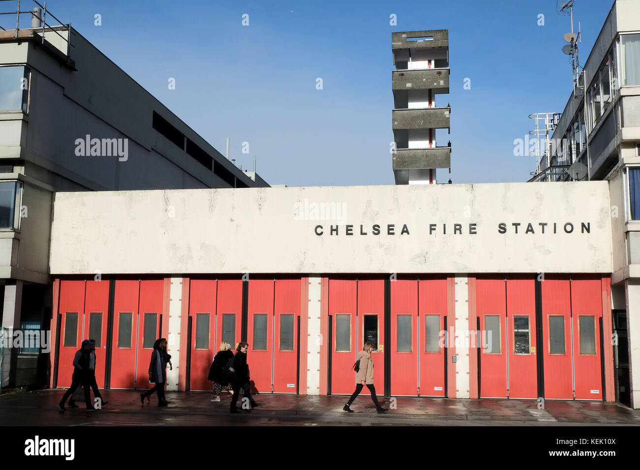 Practice tower fire station hi-res stock photography and images - Alamy