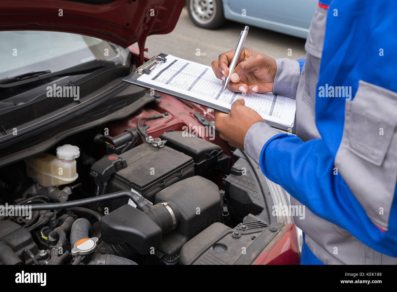 Checking engine hi-res stock photography and images - Alamy
