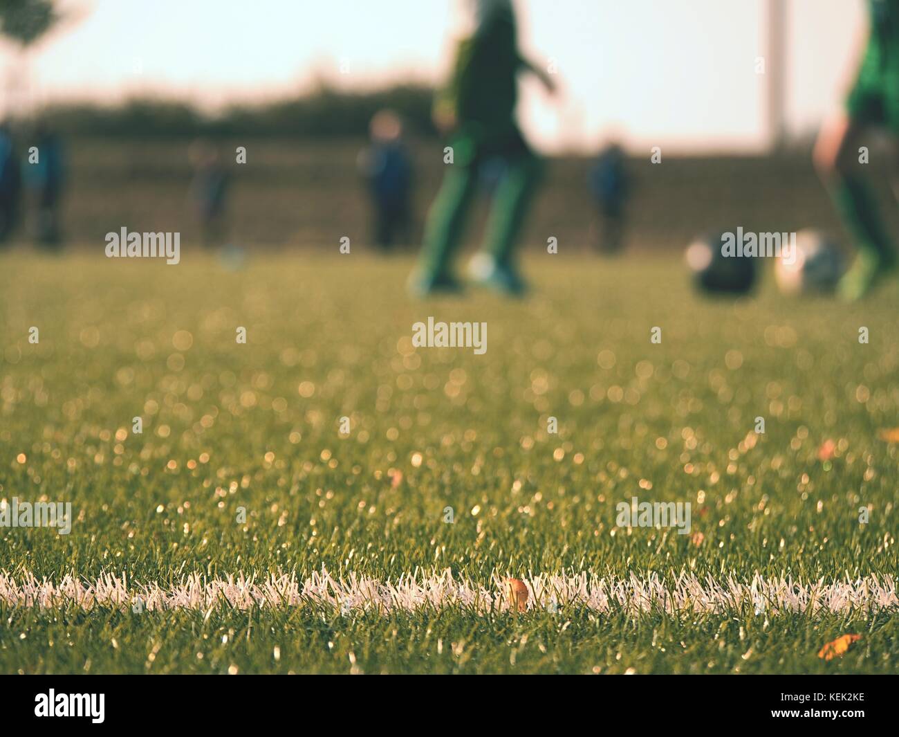 Playfield lines hi-res stock photography and images - Alamy