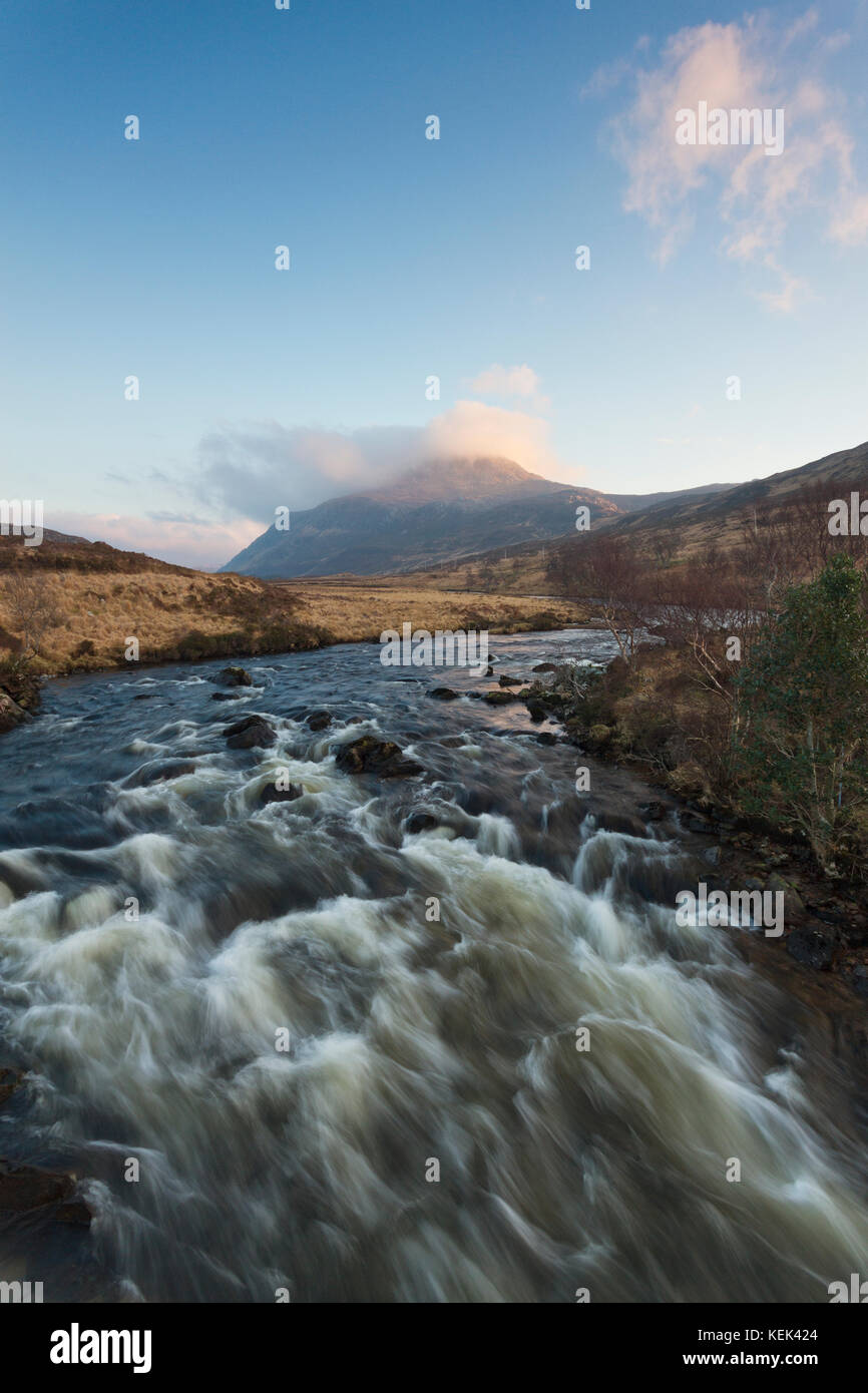 River Laxford and Ben Stack, Sutherland Stock Photo - Alamy