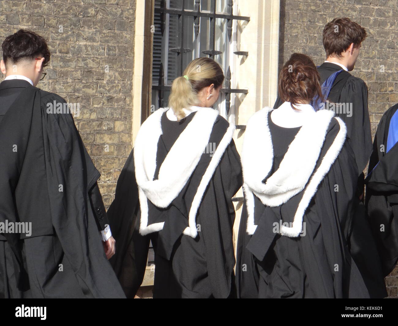 Cambridge University, Cambridge, UK. 21st October, 2017. Degree ...