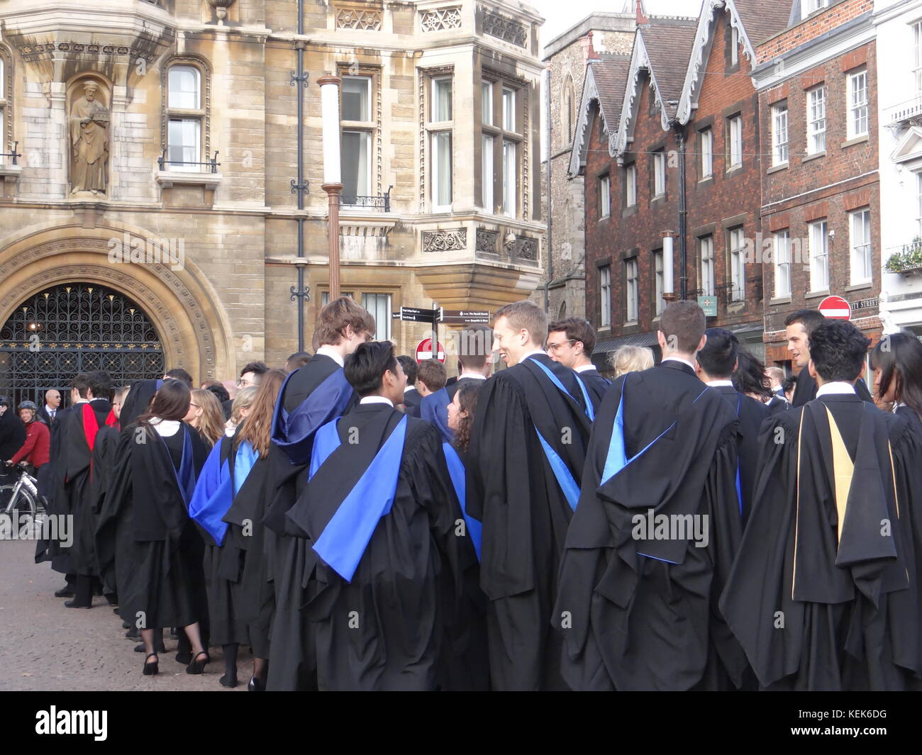 Cambridge University, Cambridge, UK. 21st October, 2017. Degree ...