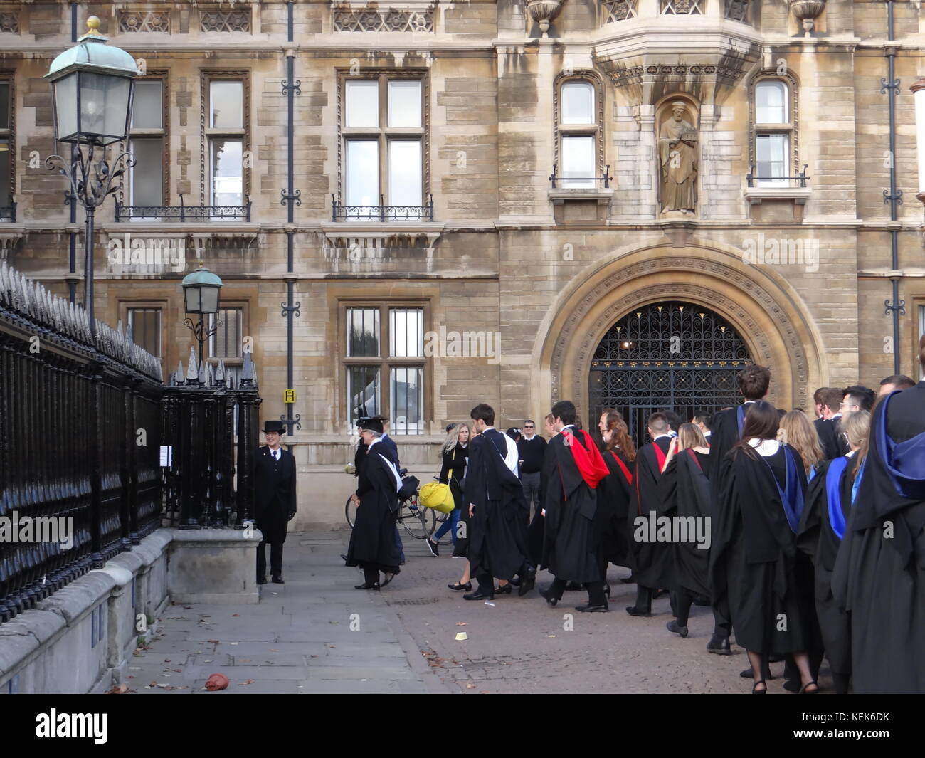 Cambridge University, Cambridge, UK. 21st October, 2017. Degree ...