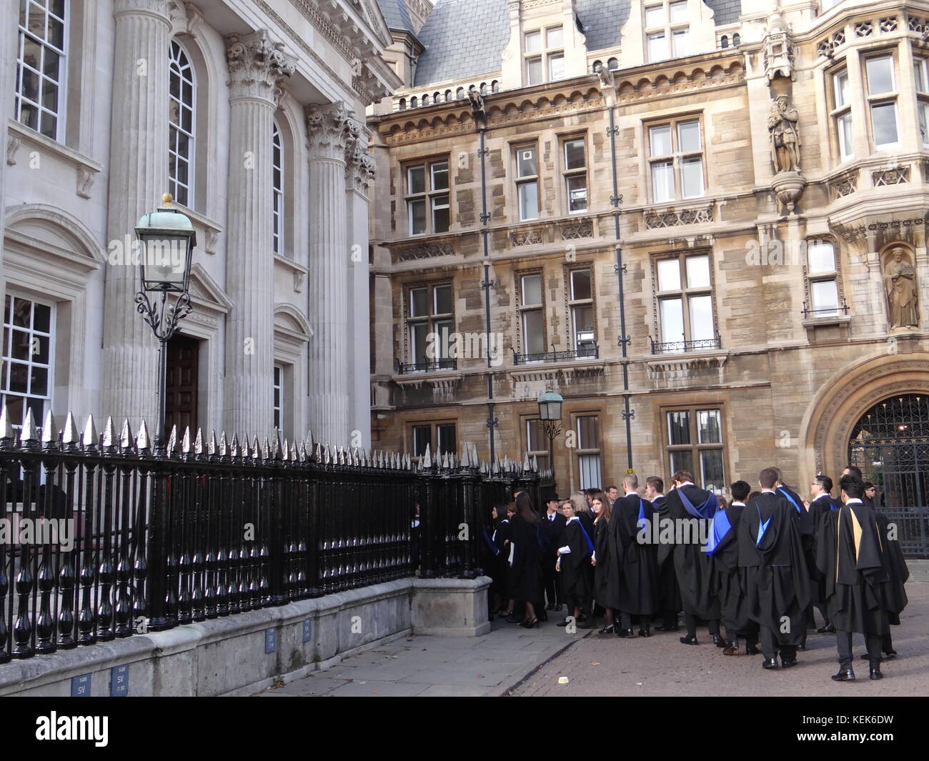 Cambridge University, Cambridge, UK. 21st October, 2017. Degree ...