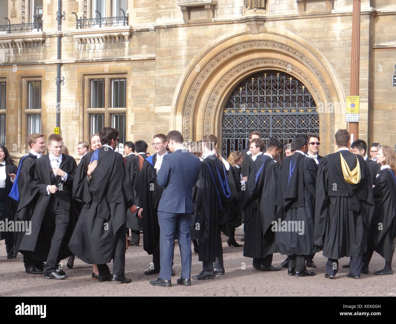 Cambridge University, Cambridge, UK. 21st October, 2017. Degree ...