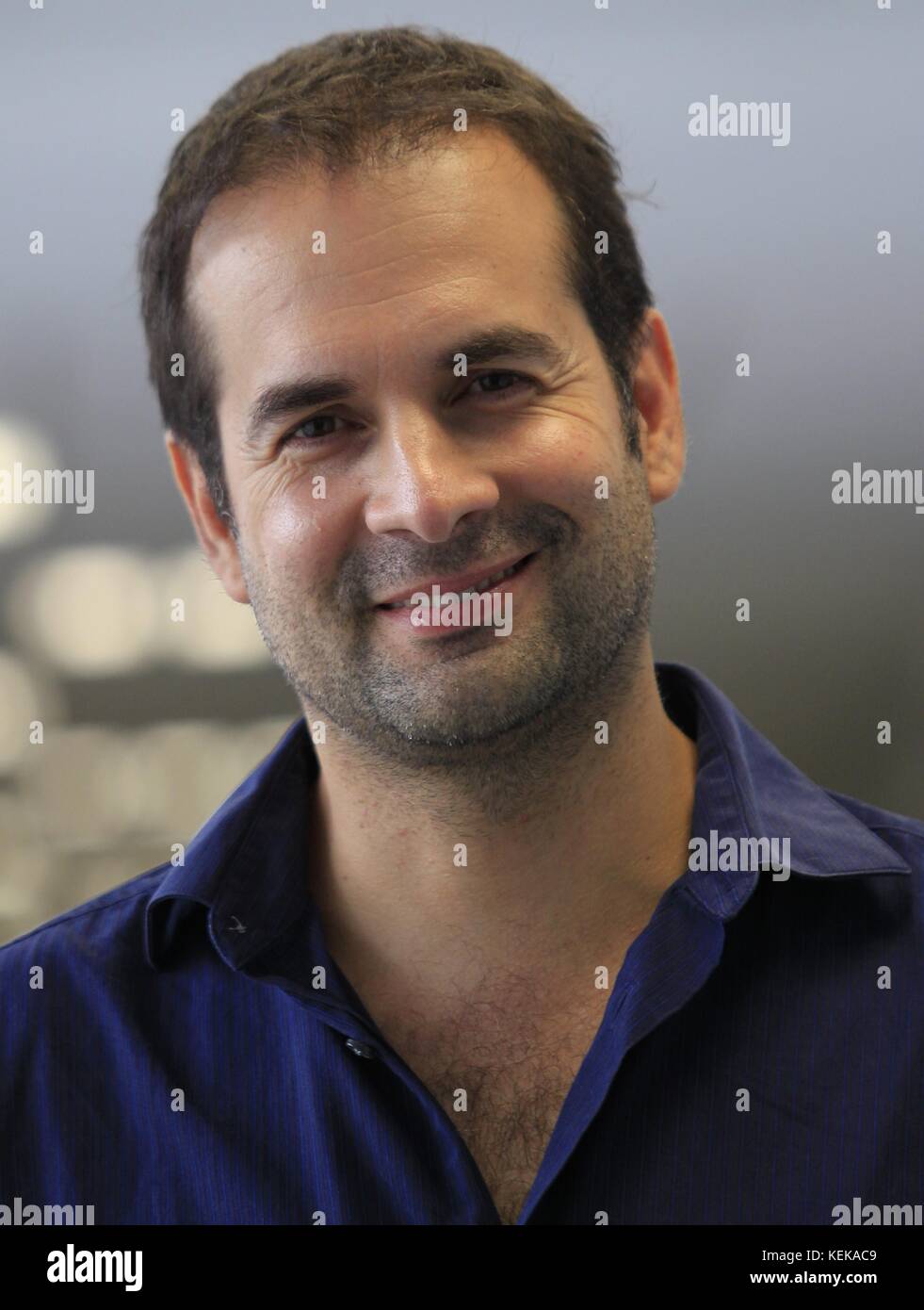 LIMA, 8 DE ENERO DE 2014 VISTA DEL ACTOR Y PSICOLOGO JAVIER ECHEVARRIA ...