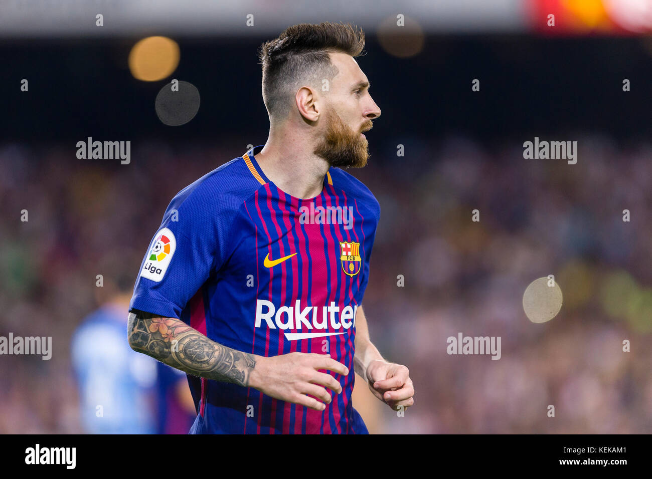 SPAIN - 21th of October: Lionel Messi during the match between FC ...