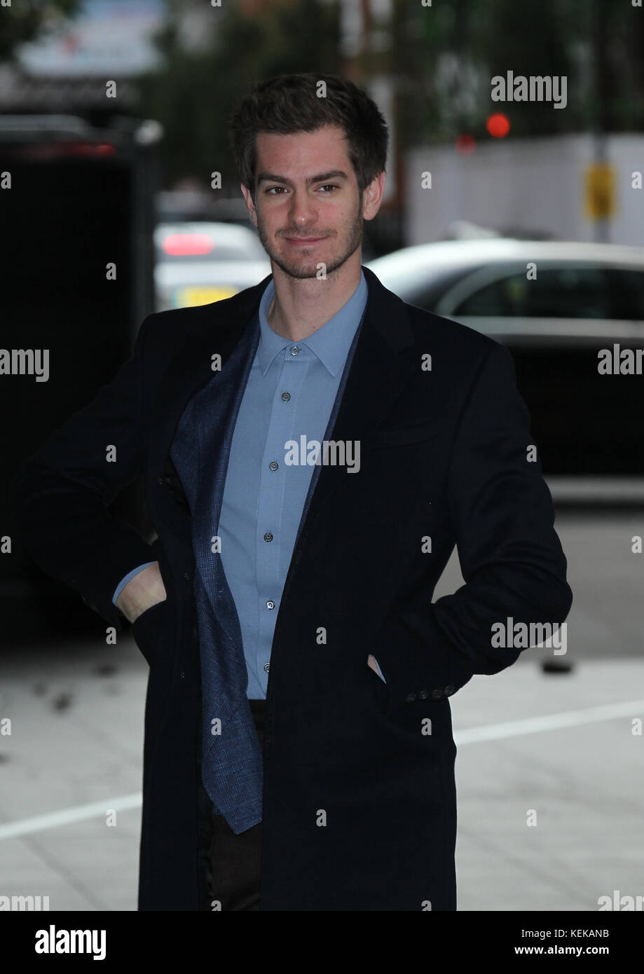 London, UK. 22nd October, 2017. Andrew Garfield American-British actor ...