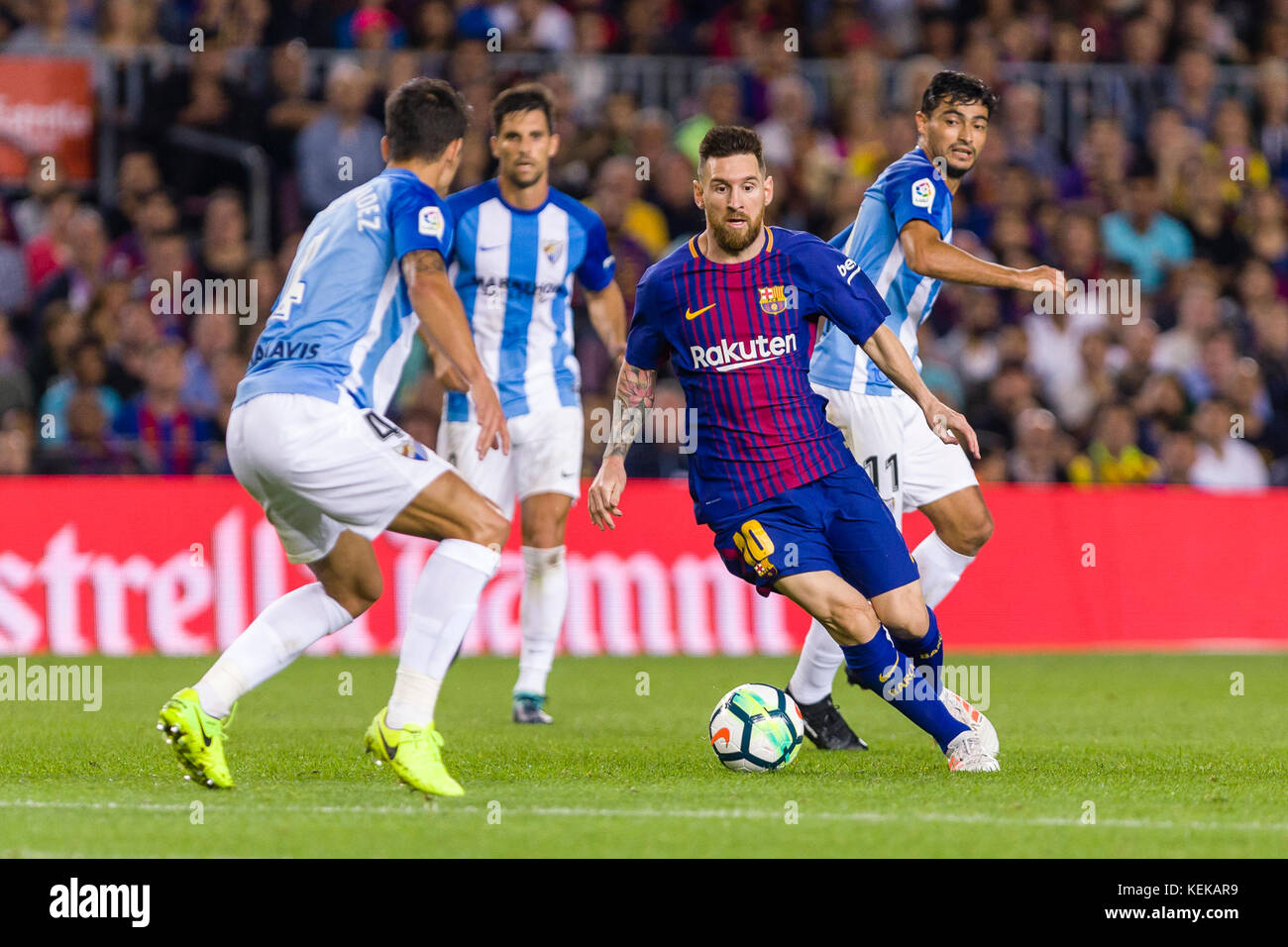 SPAIN - 21th of October: Lionel Messi during the match between FC ...