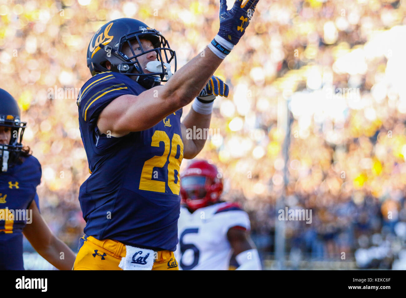 October 21, 2017 - Berkeley, California, U.S - Cal RB Patrick Laird ...