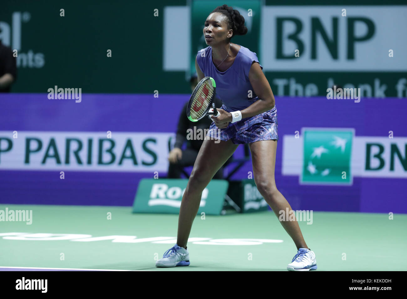 Singapore, Singapore. 22nd Oct, 2017. American tennis player Venus ...