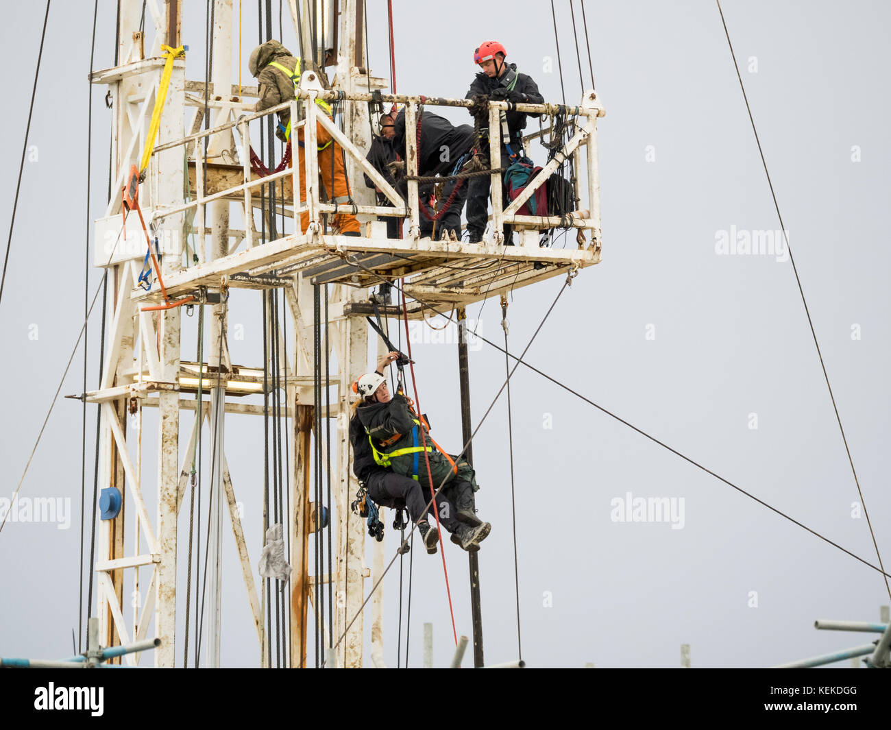 Police climbing team hi-res stock photography and images - Alamy