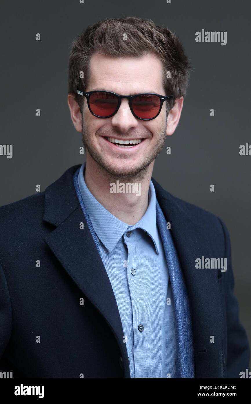 London, UK. 22nd October, 2017. Andrew Garfield American-British actor ...