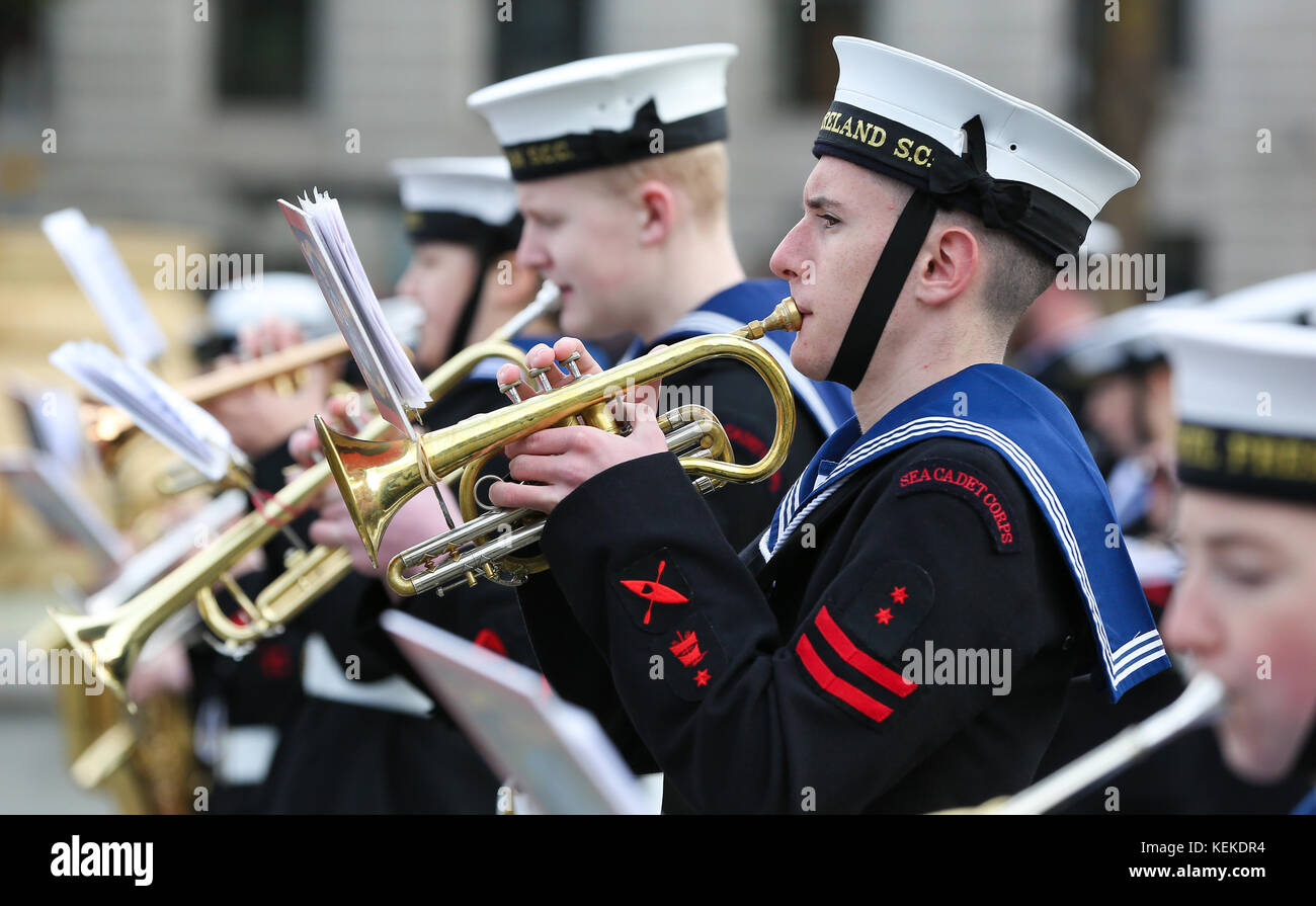 Westminster. London, UK. 22nd Oct, 2017. Over 500 Sea Cadets aged ...