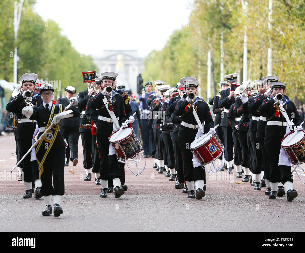 Westminster. London, UK. 22nd Oct, 2017. Over 500 Sea Cadets aged ...
