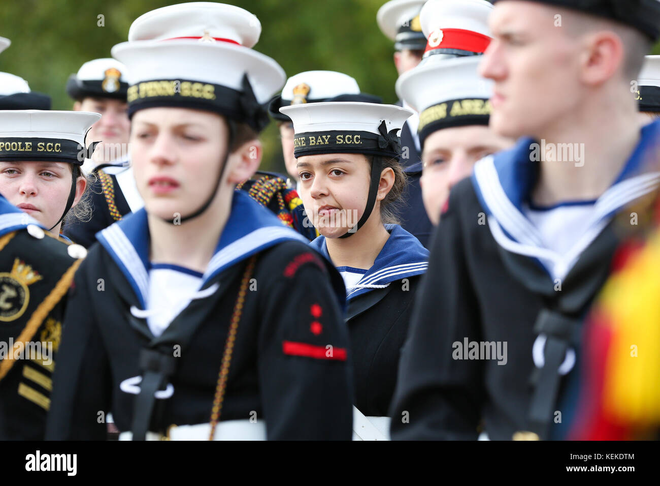 Westminster. London, UK. 22nd Oct, 2017. Over 500 Sea Cadets aged ...
