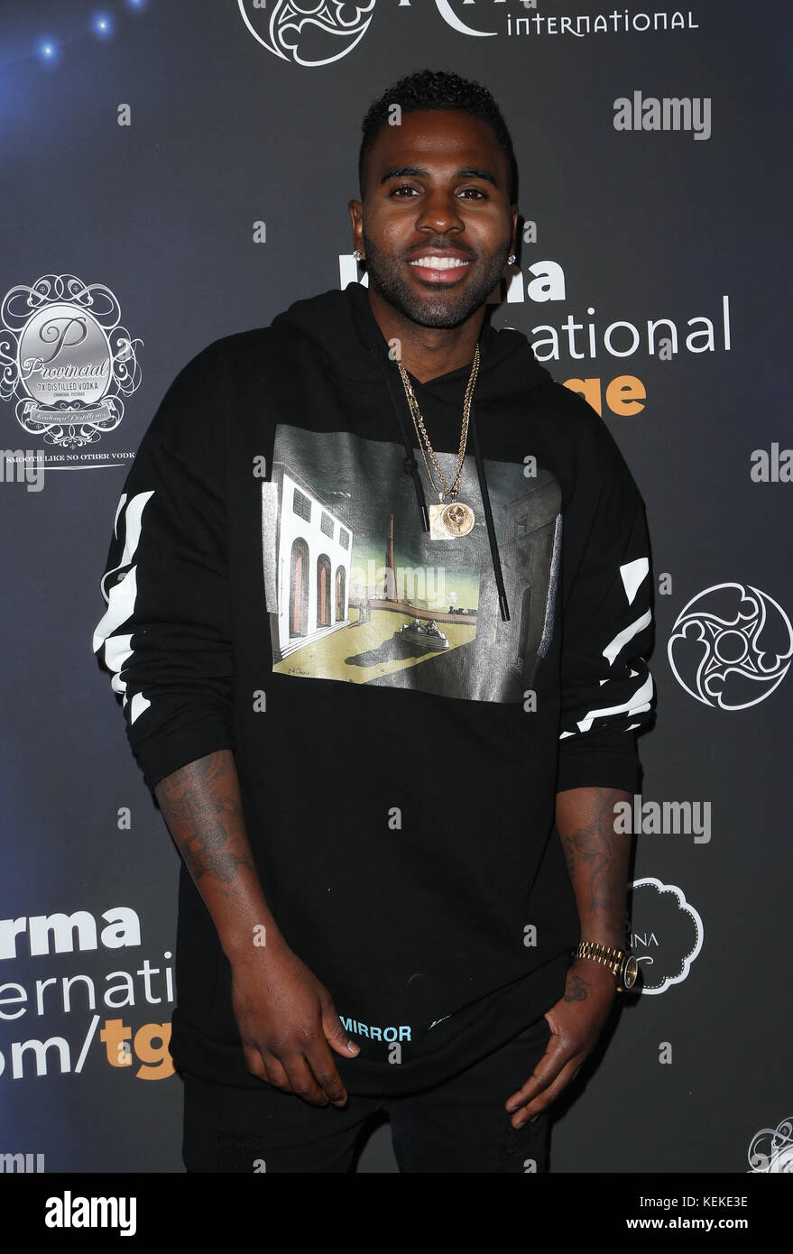 LOS ANGELES, CA - OCTOBER 21: Jason Derulo, at 2017 MAXIM Halloween ...