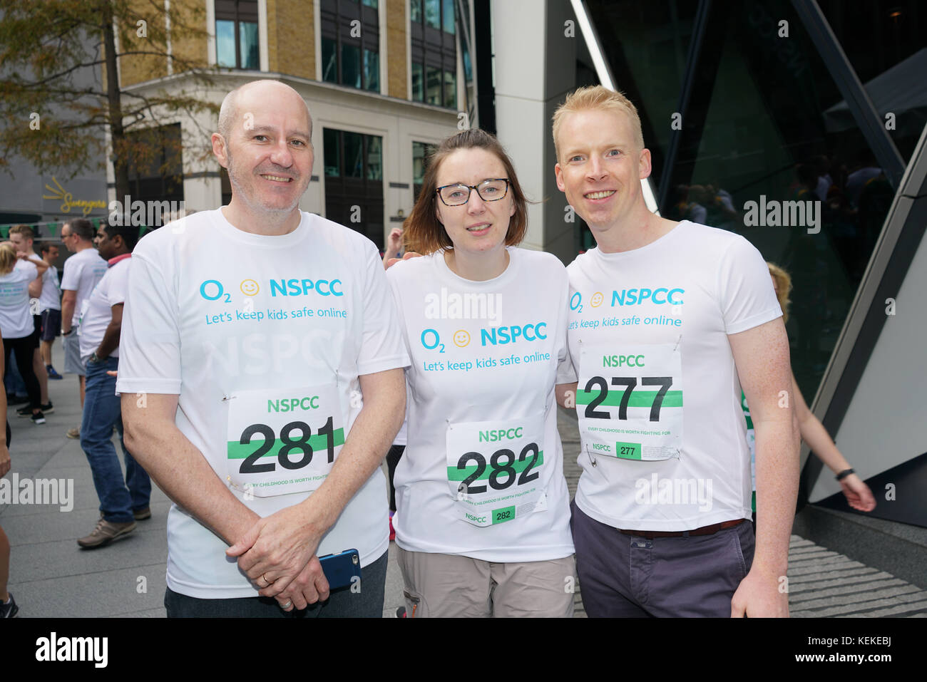London, England, UK. Hundreds participlate The Gherkin Challenge at the ...