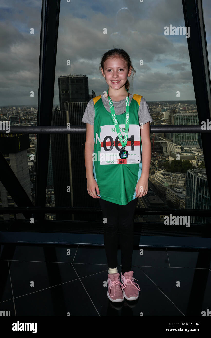 London, England, UK. Hundreds participlate The Gherkin Challenge at the ...
