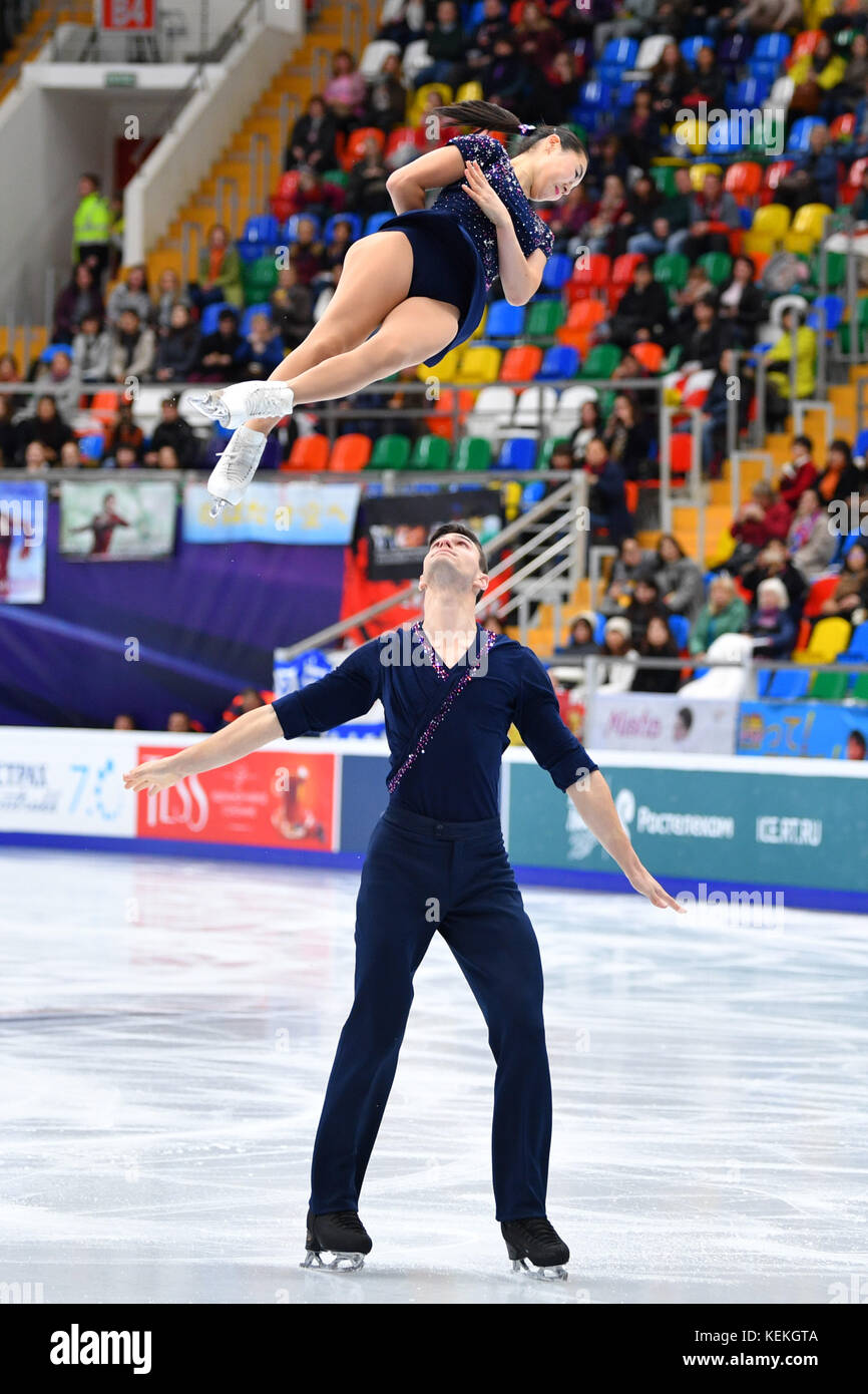Sumire Suto & ???? ? Francis Boudreau-Audet (JPN), OCTOBER 21, 2017 ...
