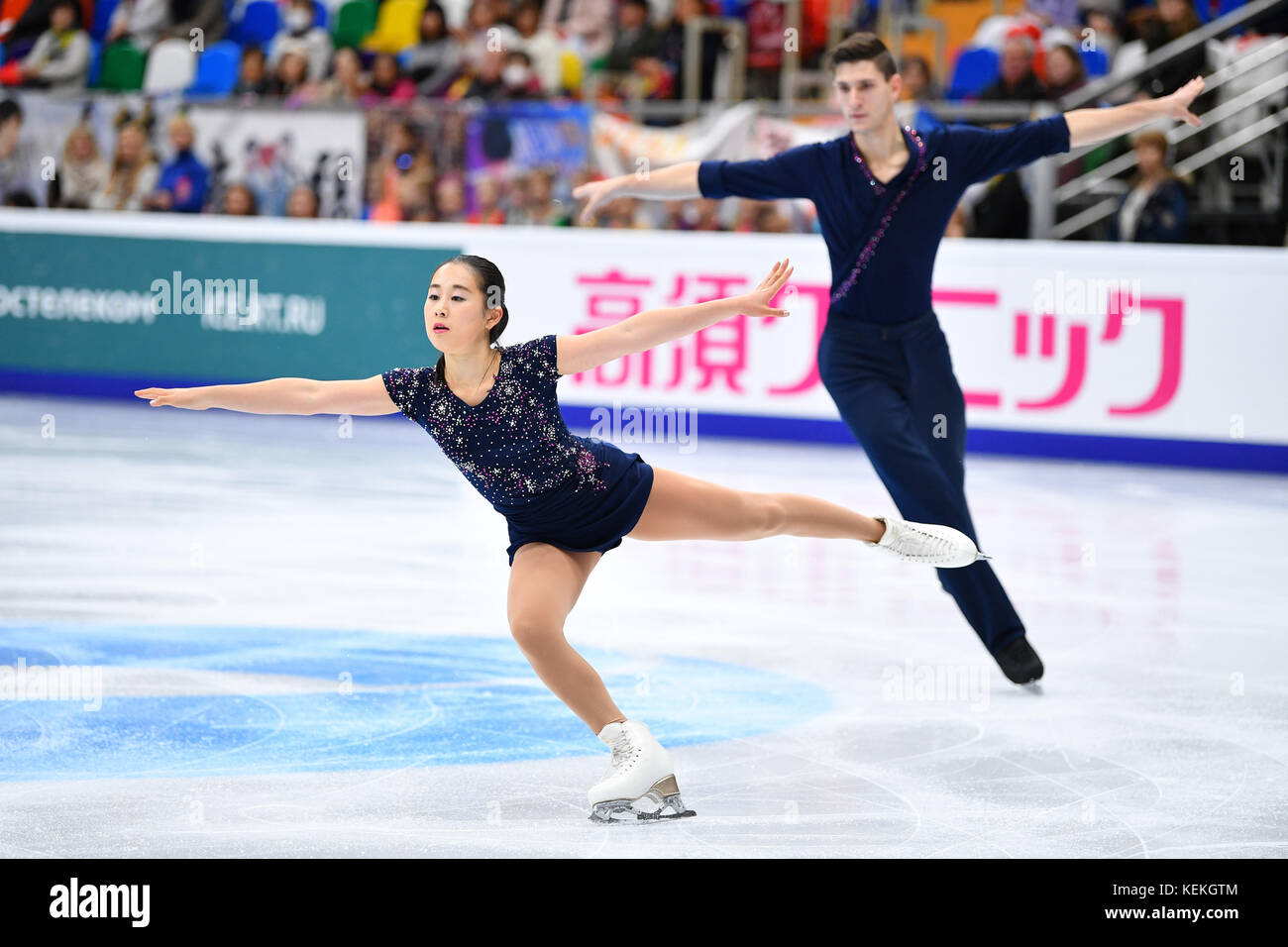 Sumire Suto & ???? ? Francis Boudreau-Audet (JPN), OCTOBER 21, 2017 ...