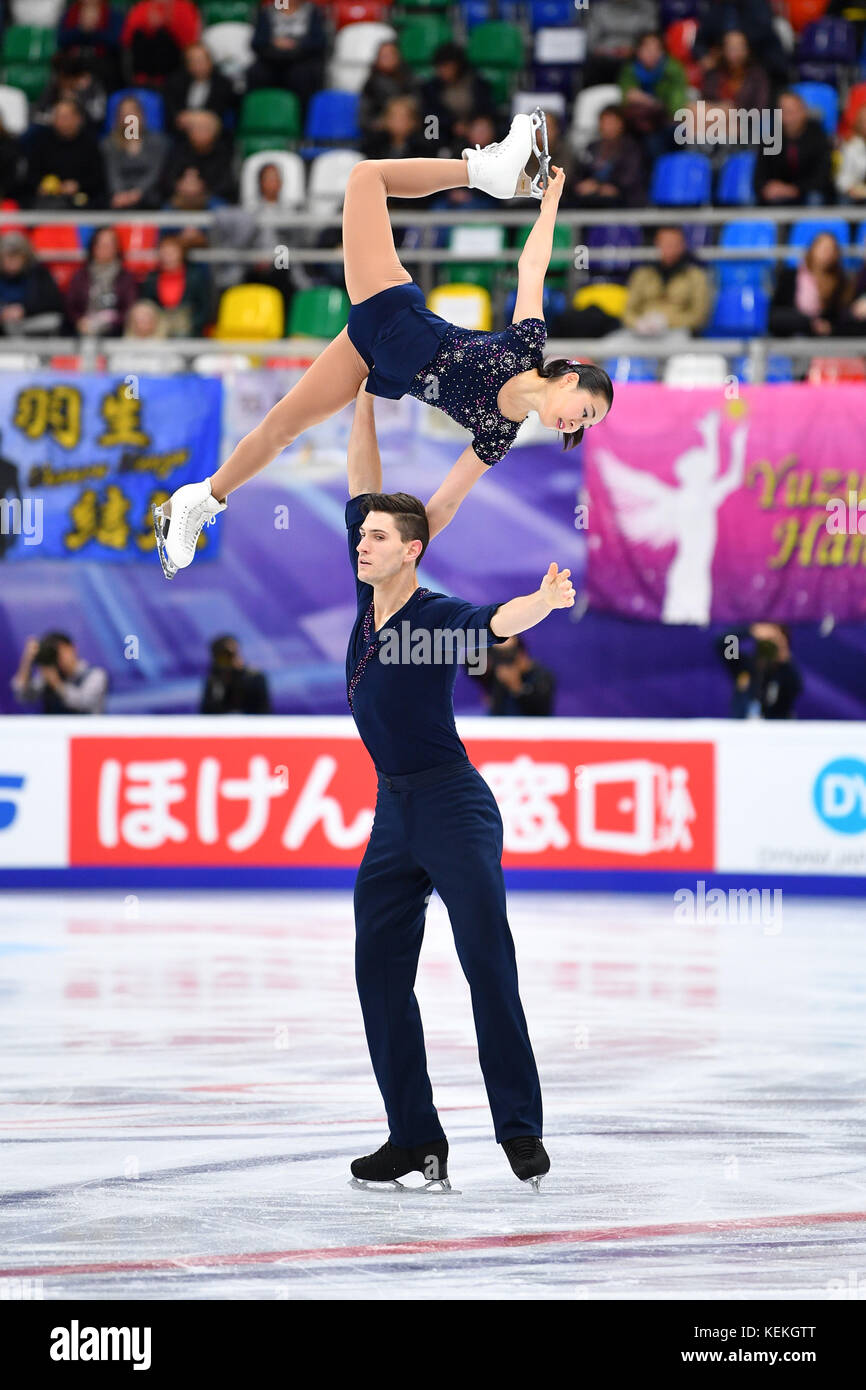 Sumire Suto & ???? ? Francis Boudreau-Audet (JPN), OCTOBER 21, 2017 ...