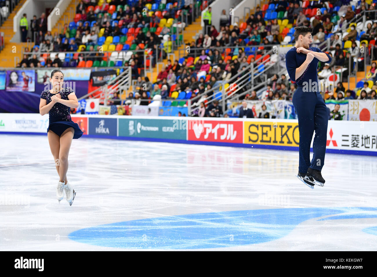 Sumire Suto & ???? ? Francis Boudreau-Audet (JPN), OCTOBER 21, 2017 ...