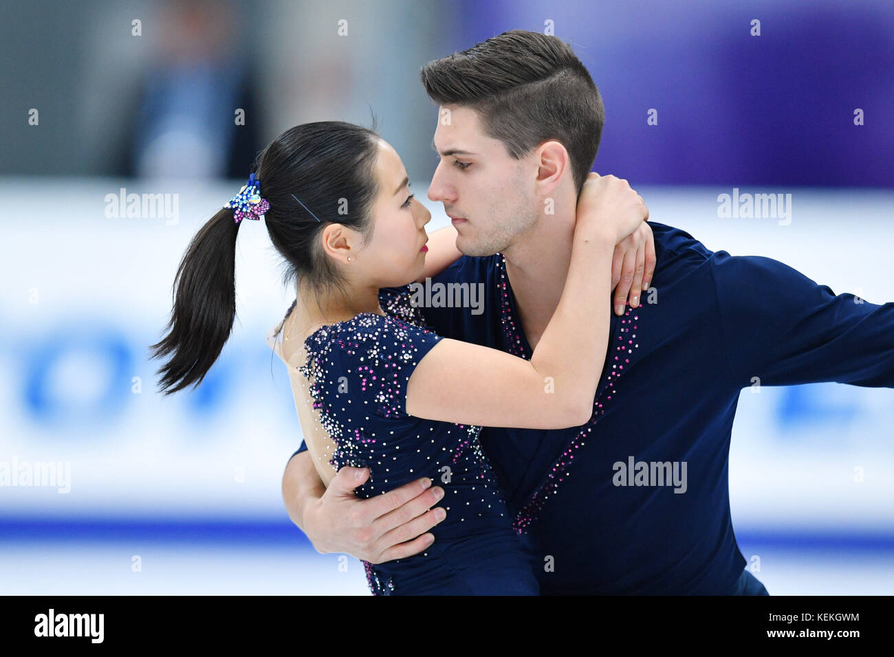 Sumire Suto & ???? ? Francis Boudreau-Audet (JPN), OCTOBER 21, 2017 ...