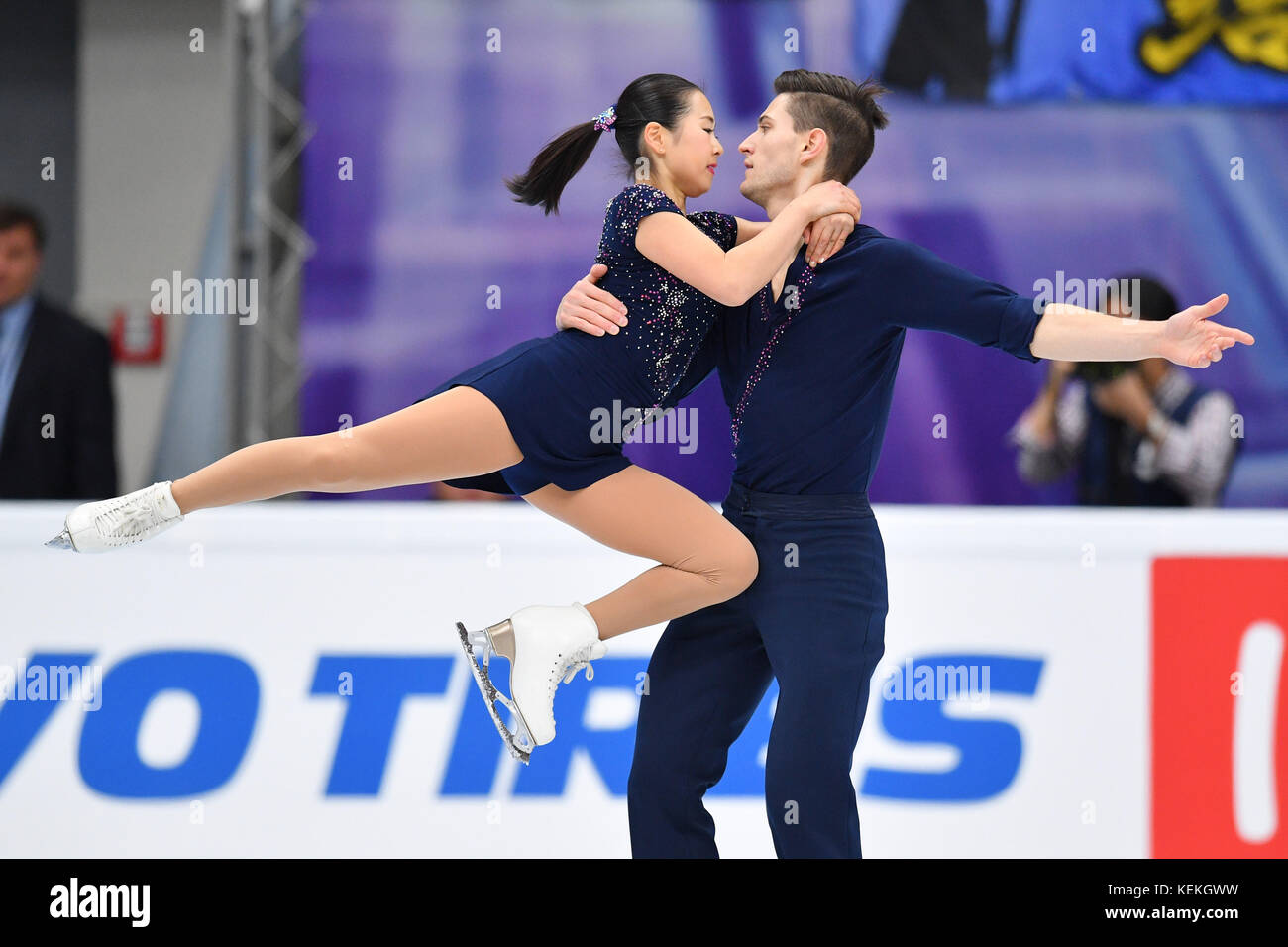 Sumire Suto & ???? ? Francis Boudreau-Audet (JPN), OCTOBER 21, 2017 ...