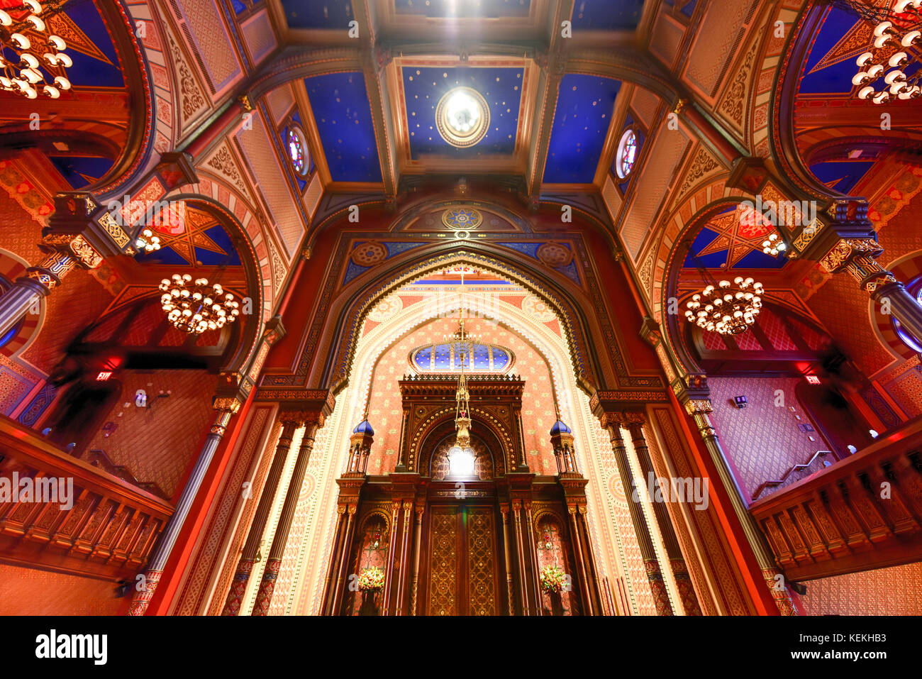 New York City - Oct 11, 2017: Central Synagogue in Midtown Manhattan ...