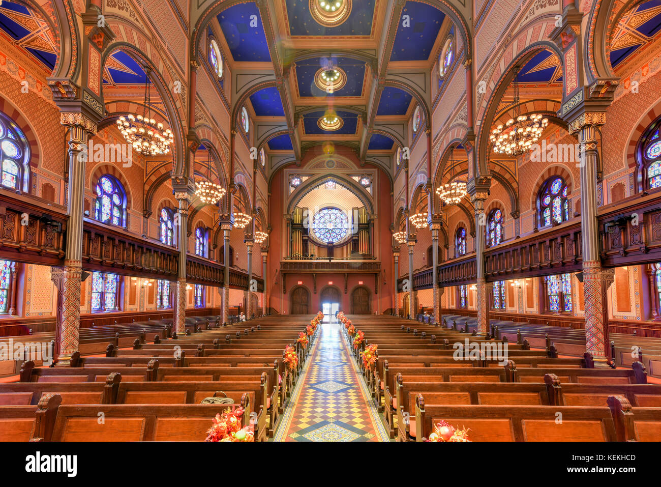 Central synagogue, new york hi-res stock photography and images - Alamy