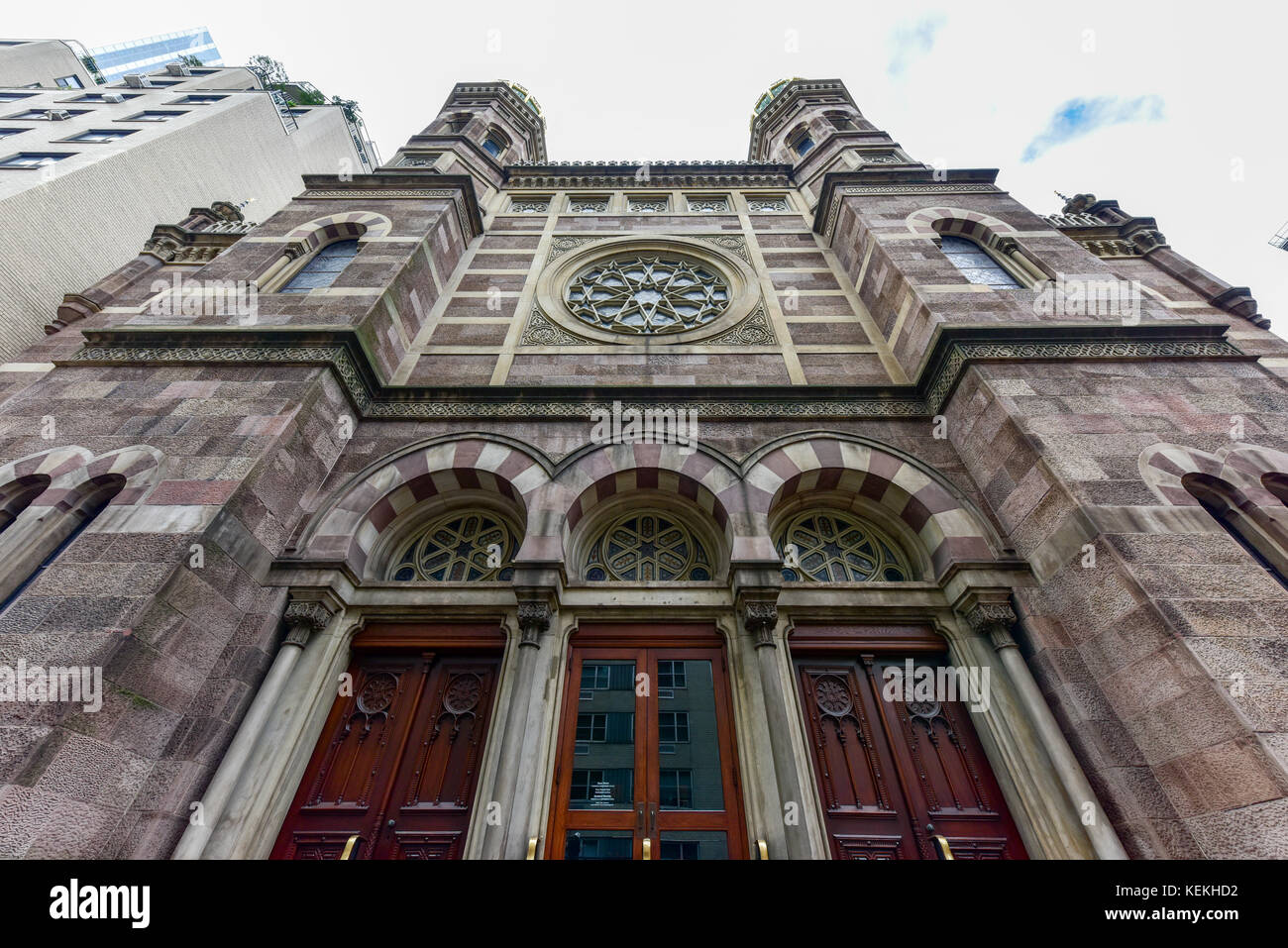 Central synagogue, new york hi-res stock photography and images - Alamy