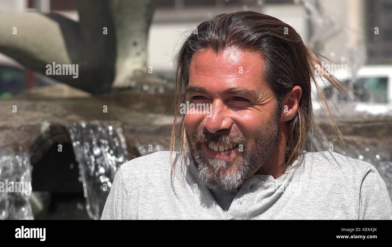 Male resting hi-res stock photography and images - Alamy