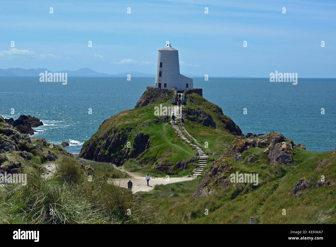 Wales twr mawr lighthouse hi-res stock photography and images - Alamy
