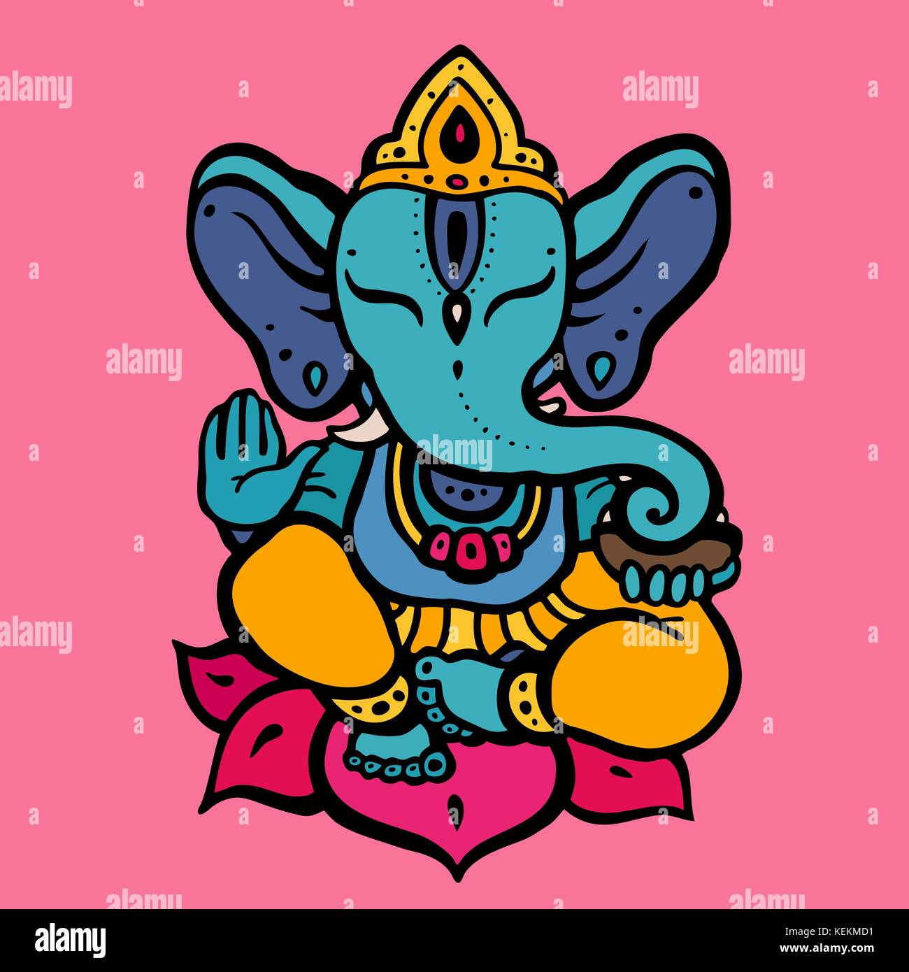 God is good shirt Stock Vector Images - Alamy