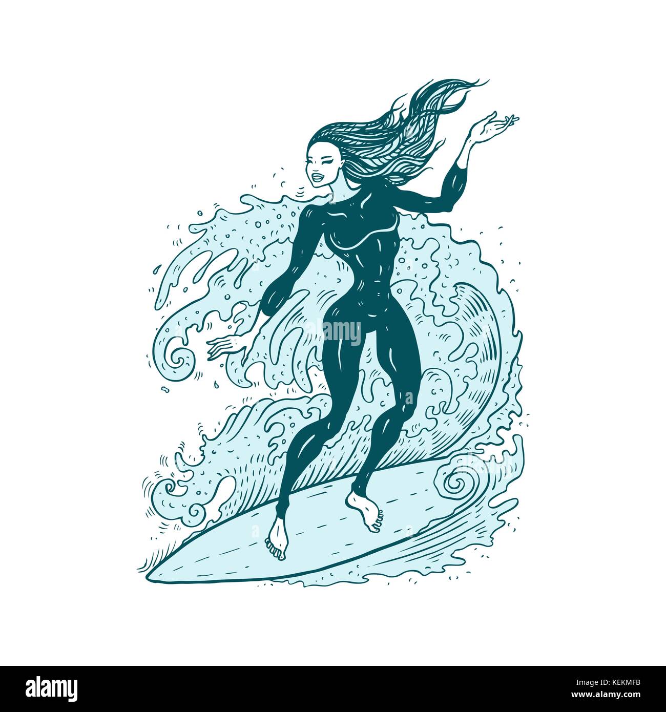 Beautiful bali woman Stock Vector Images - Alamy