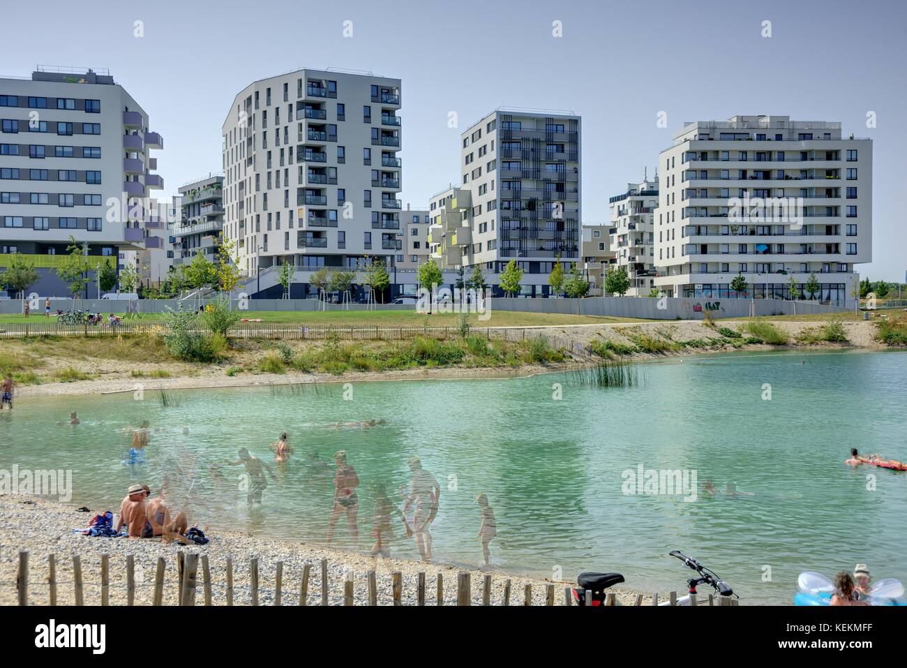Wien, Stadtentwicklungsbeiet Seestadt Aspern, Waterfront - Vienna, City ...